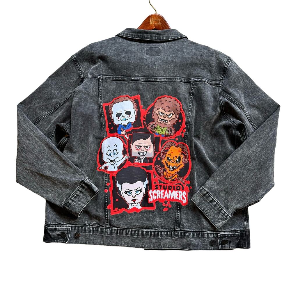 Universal Studios Halloween Horror Nights Jean Jacket… - Gem